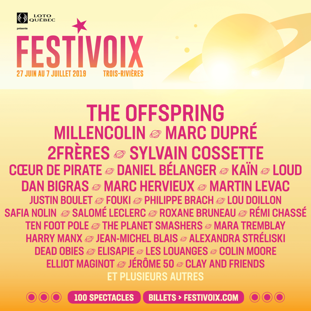 Programmations antérieures - FestiVoix de Trois-Rivières