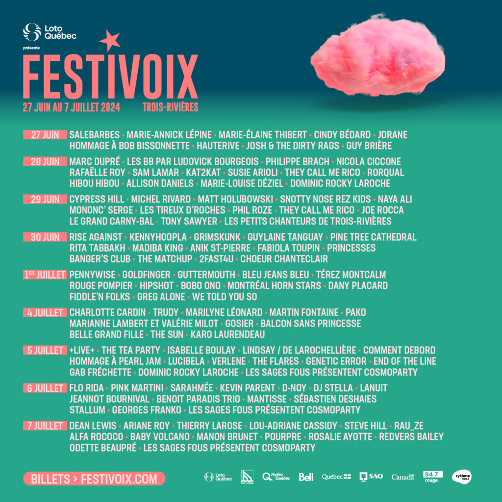 La programmation complète du FestiVoix 2024 est dévoilée! - Blogue ...